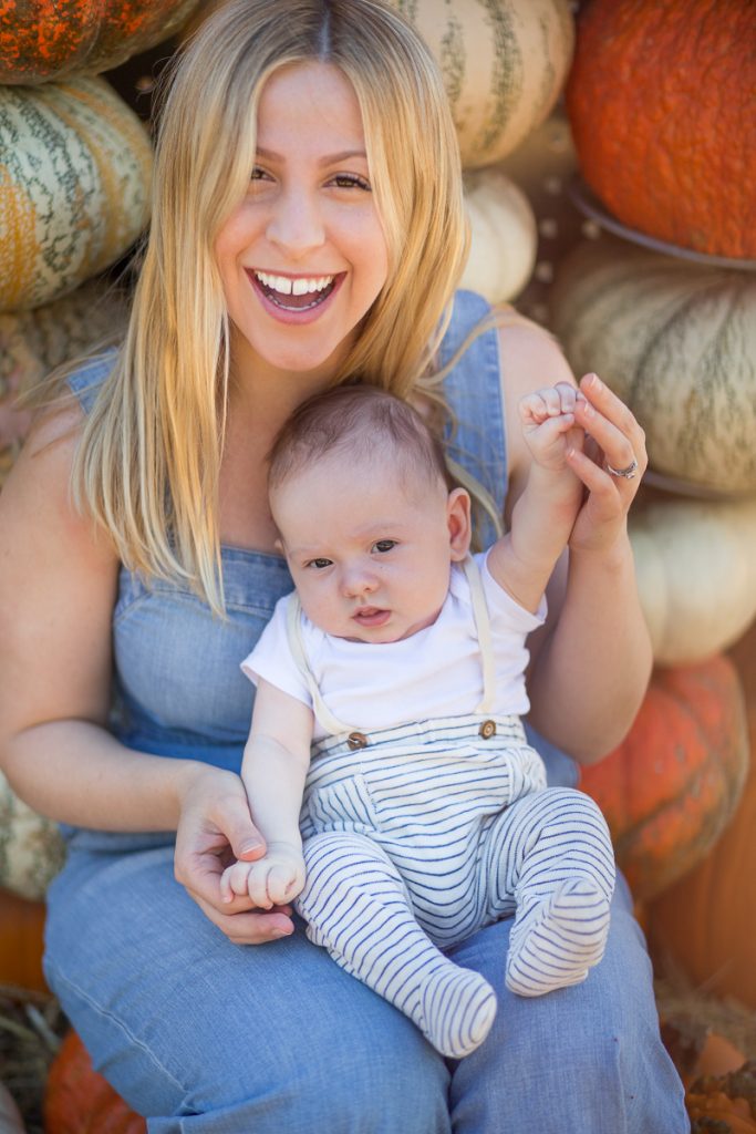 Danielle with baby-2